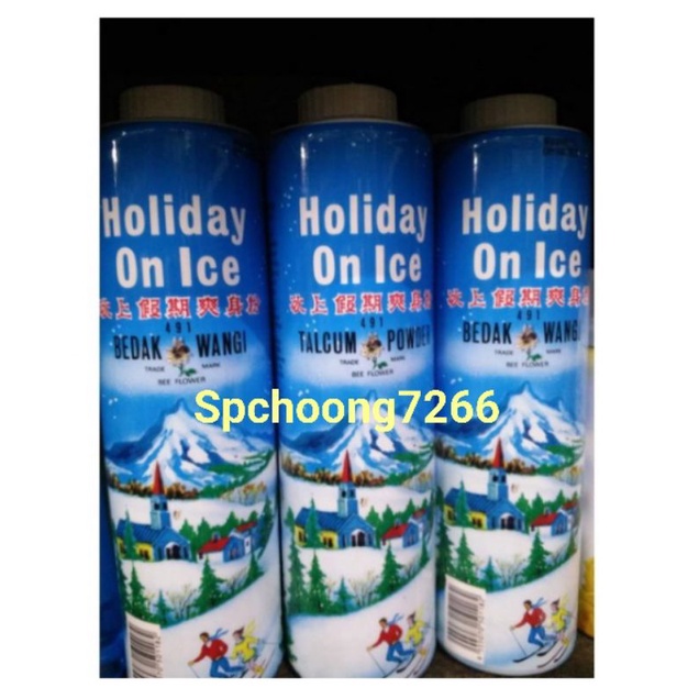 Holiday On Ice TALCUM POWDER 冰上假期爽身粉 | Shopee Malaysia