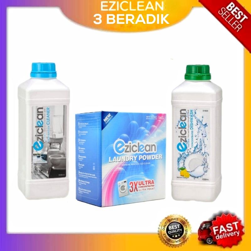 FAST DELIVERY READY STOCK 💯 ORIGINAL SABUN EZICLEAN LAUNDRY, DISHWASH ...