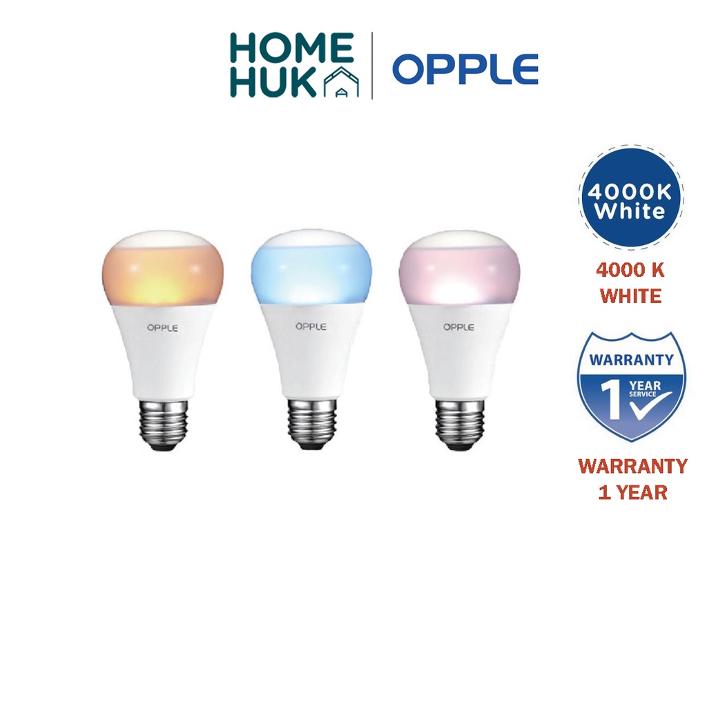 Opple LED 3 in 1 Turnable Color Bulb (10W/4000K) | Shopee Malaysia