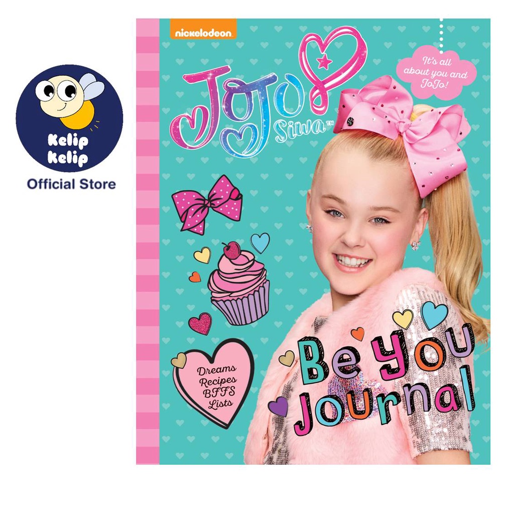 JoJo Siwa Be You Journal Activity Book Hardcover with 94 pages | Shopee ...