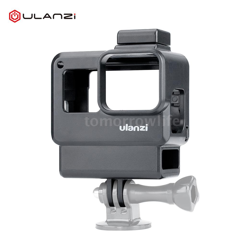 Ulanzi V2 Vlog Case Action Camera Housing Shell Vlogging Cage Frame with Cold Shoe Mount for ...