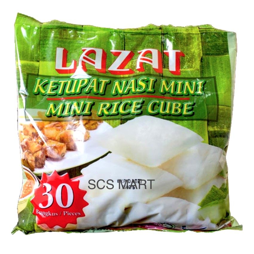 LAZAT Ketupat Nasi Mini (30 pieces X 20g) Mini Rice Cube | Shopee Malaysia