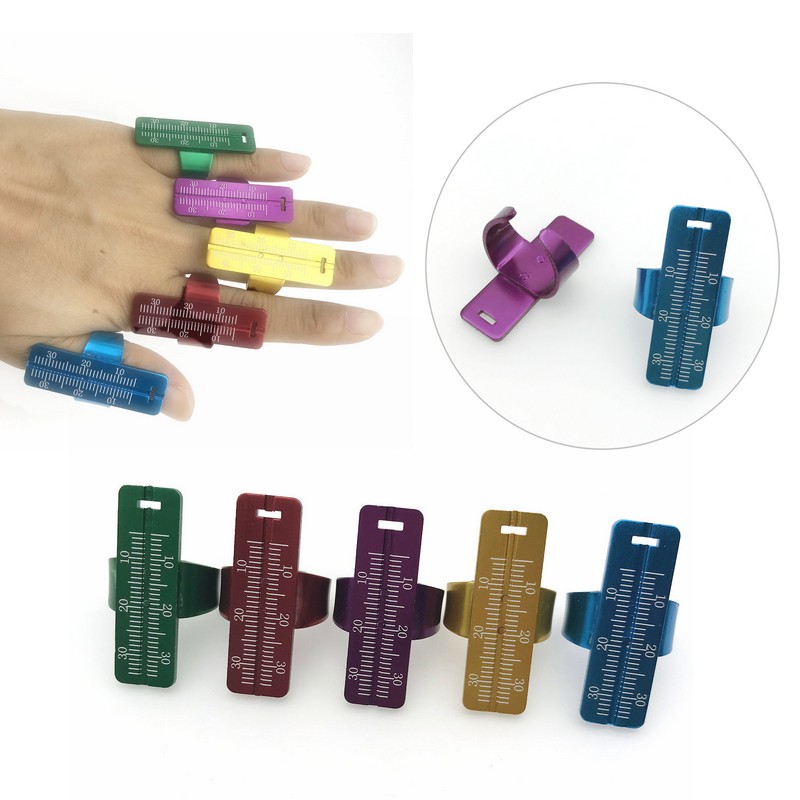 1pcs Root Canal Measuring Ruler Color Random Dental Instrument Ring ...
