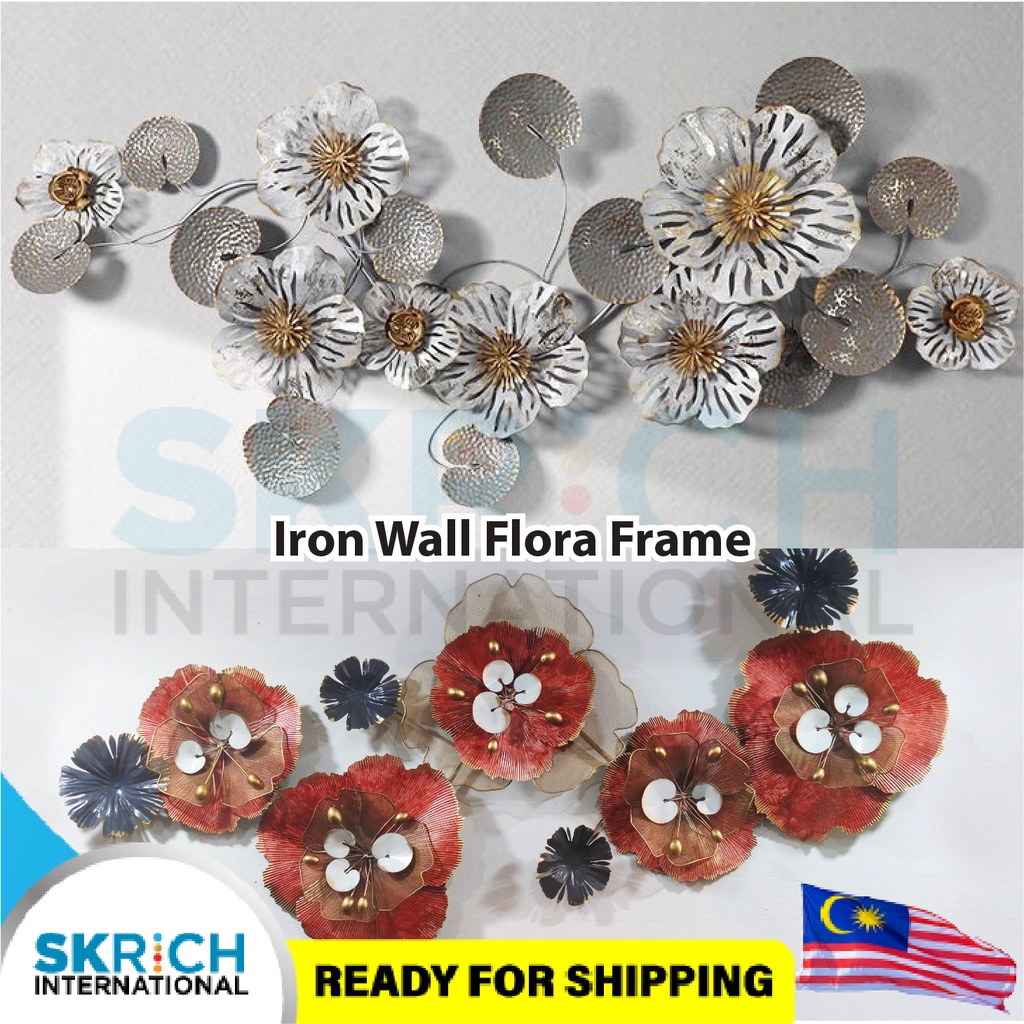 [READY STOCK] Frame Flora 3D Iron Wall Deco Frame | Shopee Malaysia