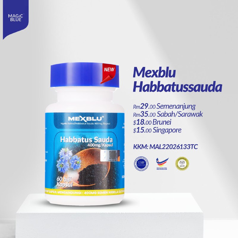 [LULUS KKM] Kapsul Habbatus Sauda Original Habbatus Sauda Black Seeds ...
