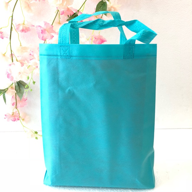 🔥Best Quality🔥10pcs Woven Bag Beg Kain Goodies Bag 33cm x 26cmx8cm ...