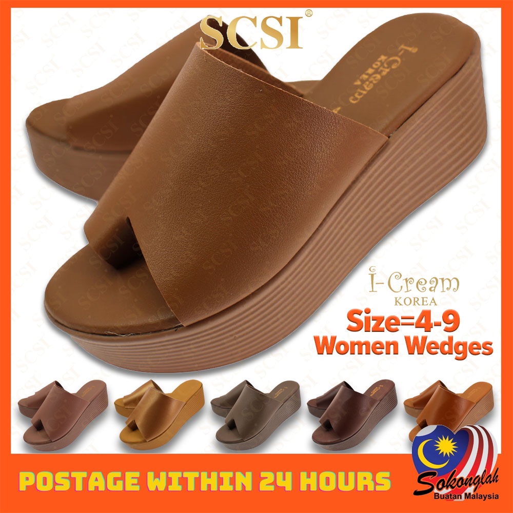 SCSI I-Cream Korea Wedges Sandal Women Platform Sandal / Wedges Women ...