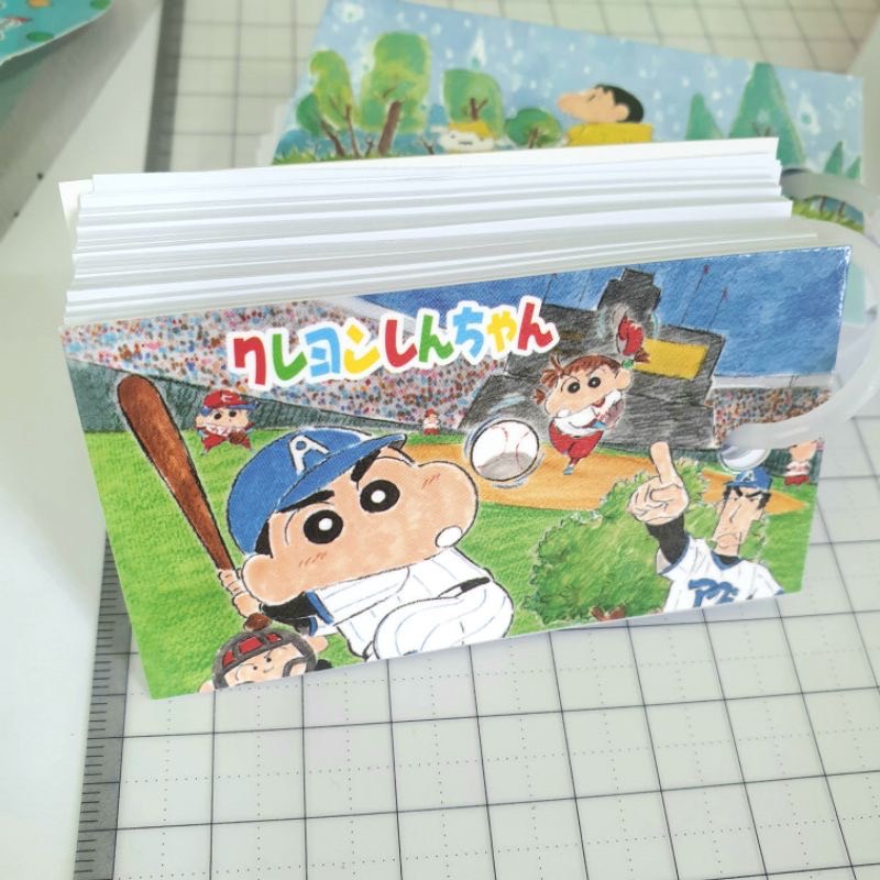 Crayon Shin-Chan Vocabulary Card Blank New Word Portable Notes Nohara ...