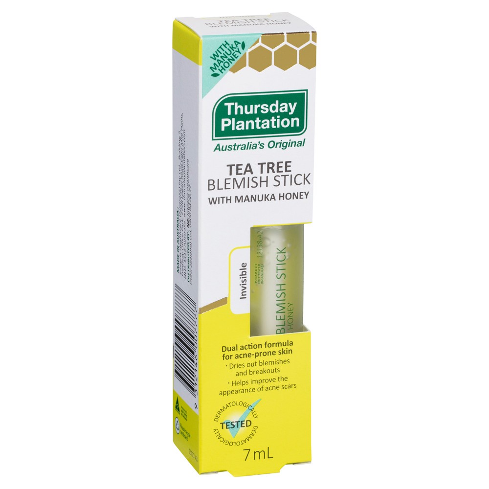 Thursday Plantation Tea Tree Concealer Blemish Stick with Manuka Honey ...