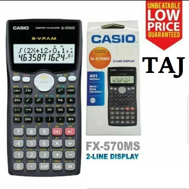 Casio FX 570MS Scientific Calculator for school and office Ready Stock ...