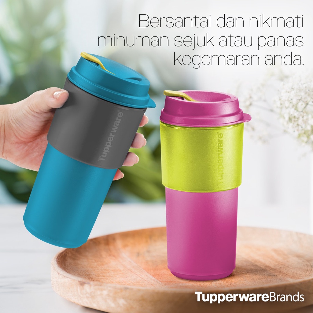 Coffee To Go Mug 490ml by Tupperware Brands 💥 READY STOCK ! 💥 | Shopee Malaysia