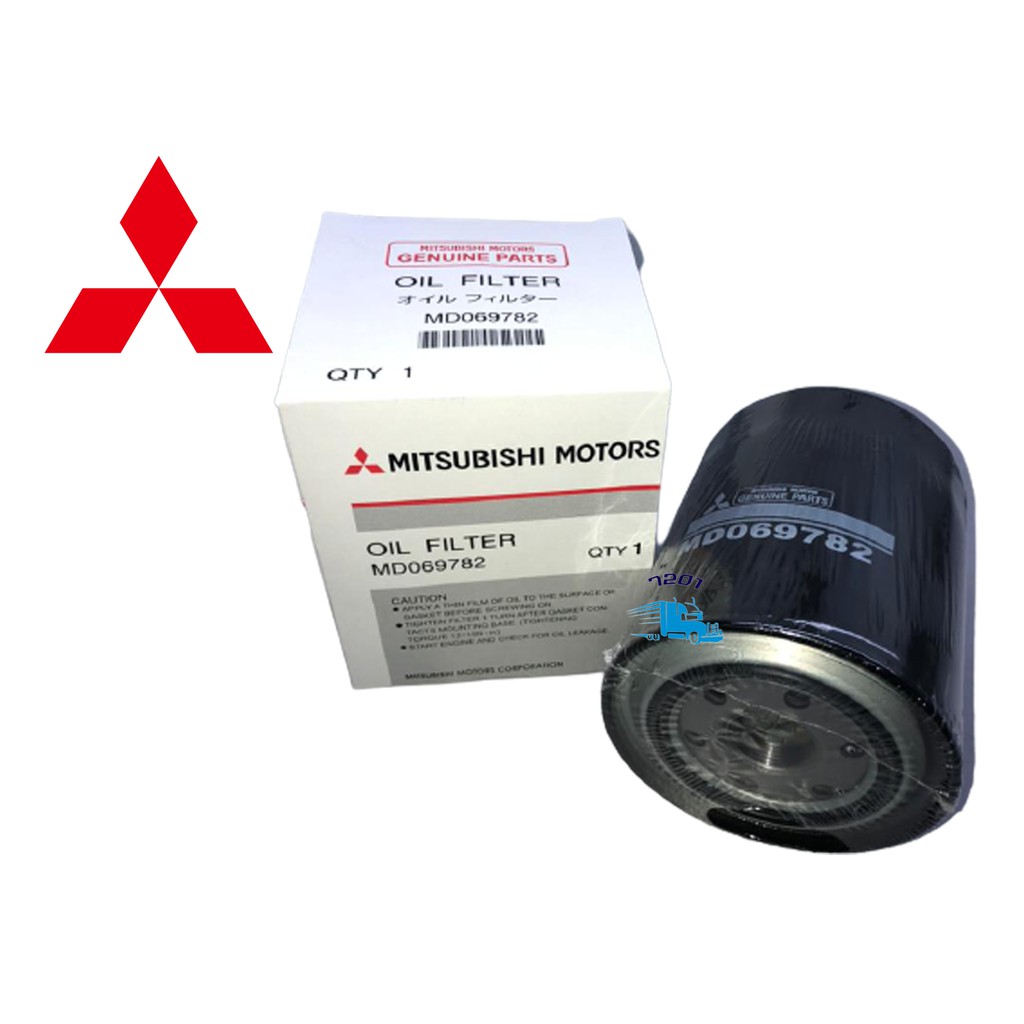 Mitsubishi (MD069782) OIL FILTER MITSUBISHI TRITON , PAJERO , CANTER ...