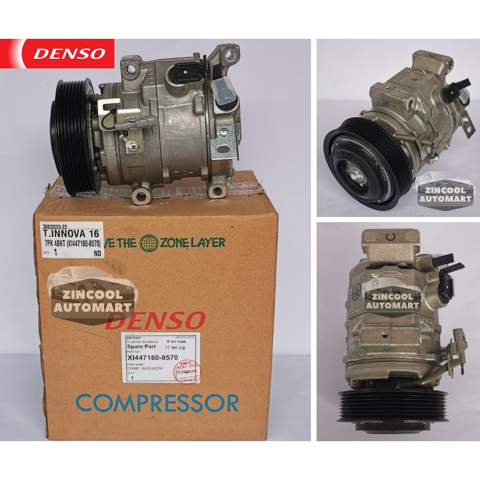 Toyota Innova / Fortuner 16' Air Cond Compressor 10SRE15C 7PK 💯 ...
