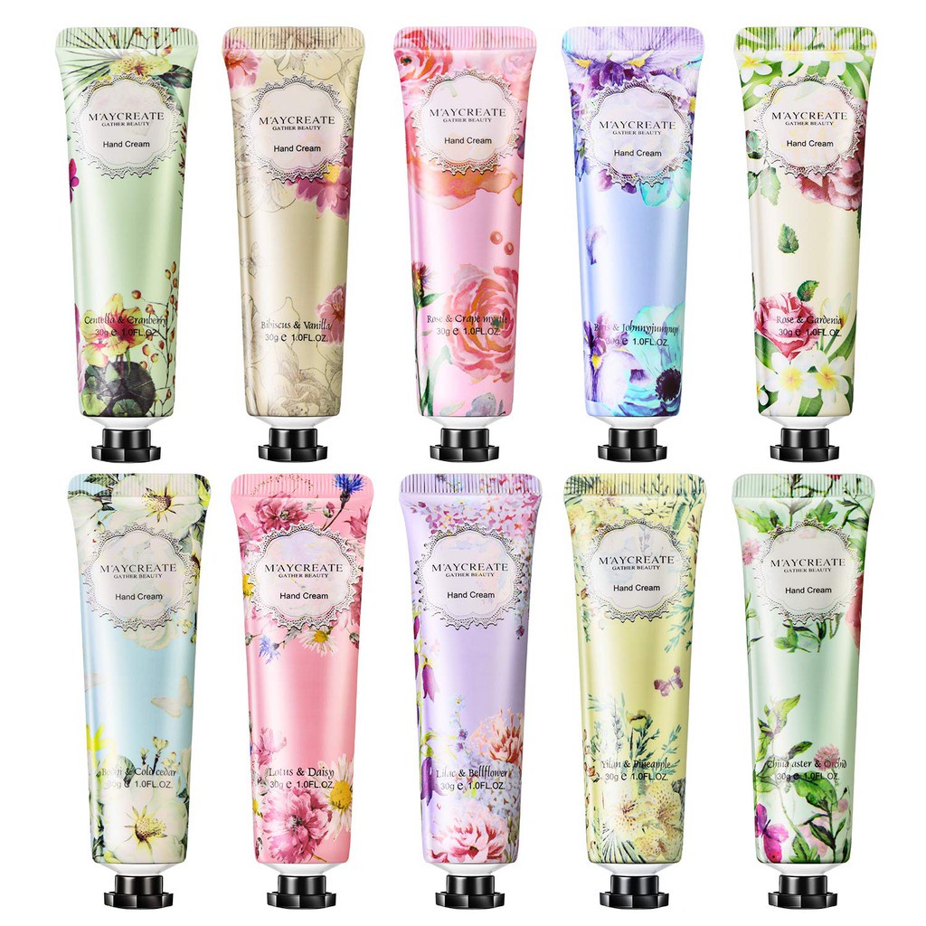 MayCreate Hand Cream Hand Lotion Gift Set Handcream Perfume Hand Care ...
