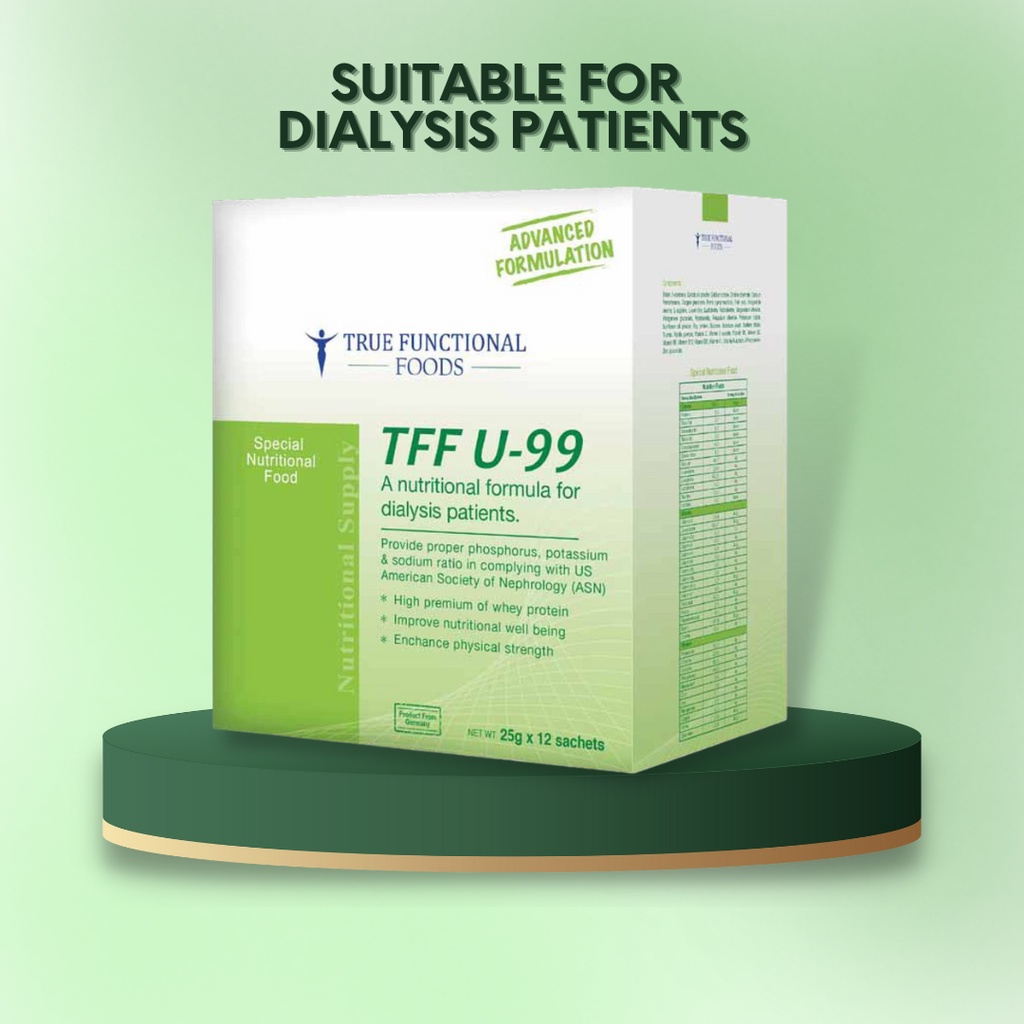 Tff U-99 NUTRITIONAL FORMULA FOR DIALYSIS PATIENT (25g x 12's) # ...