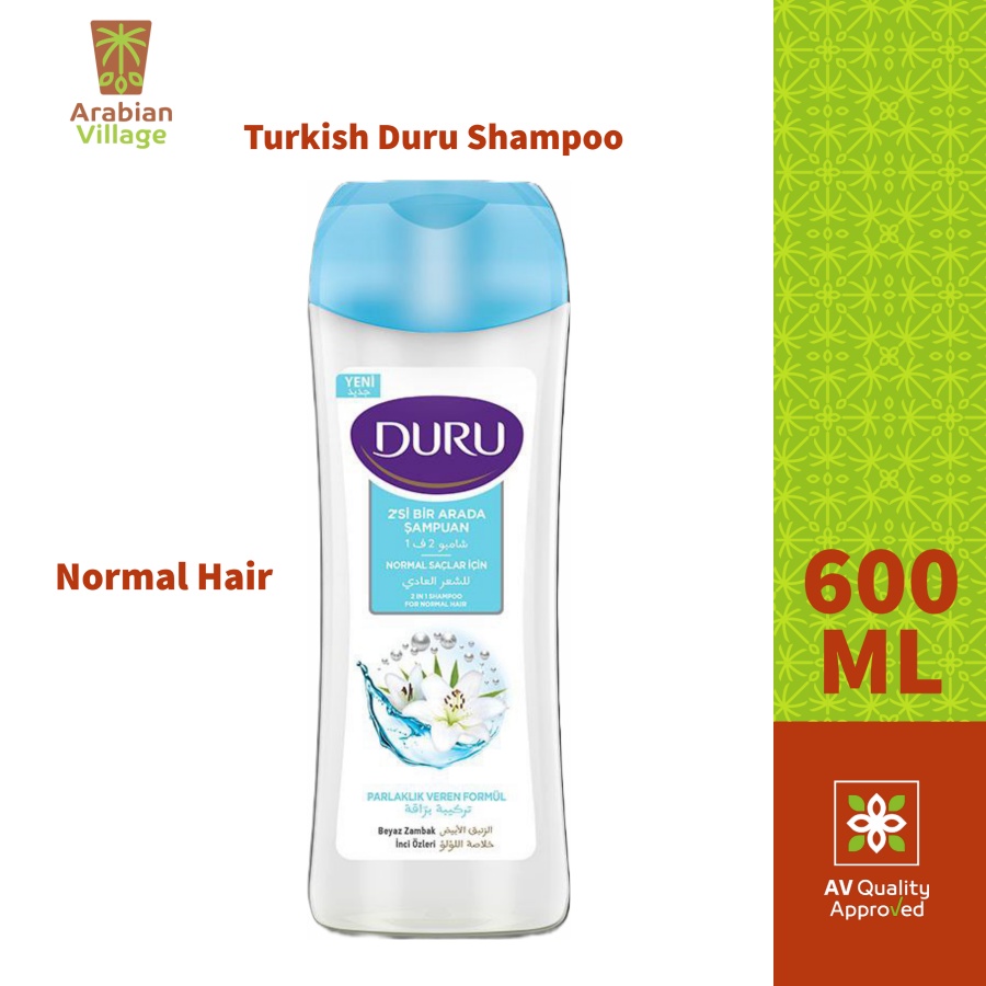 Turkish Duru Premium Shampoo & Conditioner 600 ML | Shopee Malaysia