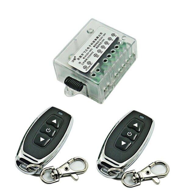 DC Motor 12V 24V 36V 10A CW CCW Controller With Limit Remote Control ...