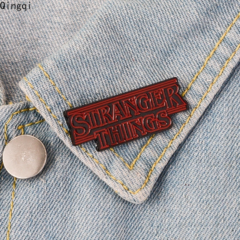 Stranger Things Enamel Pin Inspired Art Pin Fashion Accessory Brooches ...