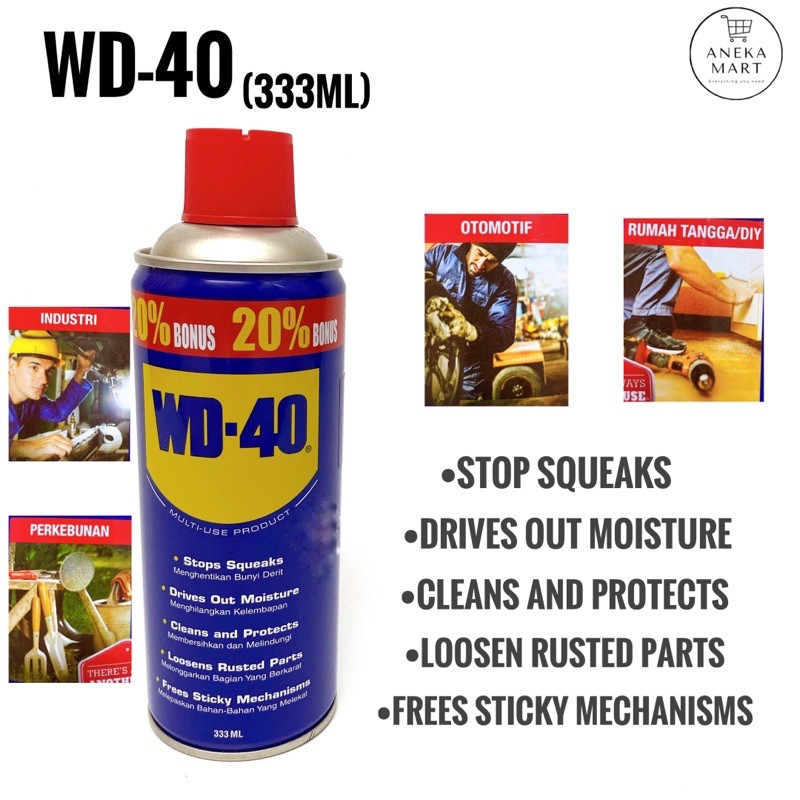 (ReadyStock) WD-40 Oil Spray Multiuse Product/Anti-Rust Spray/Spare ...