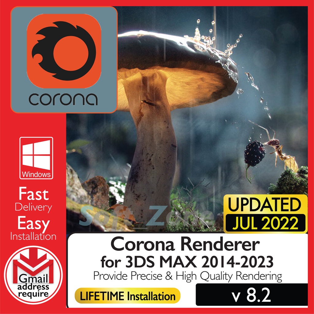 Corona Renderer 9.3 for 3DS MAX 2016-2024 - Precise & High Quality ...