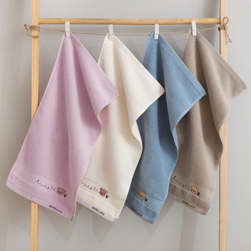 25x50cm High Quality Cute Face Towel / Tuala Muka Serap Air Comel (100% ...