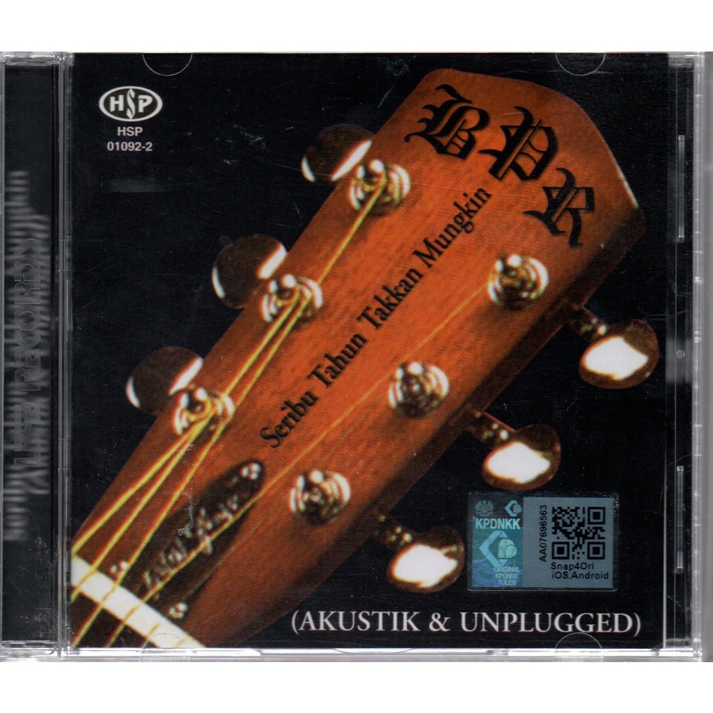 Album CD Bumi Putra Rockers (BPR) : Seribu Tahun Takkan Mungkin ...