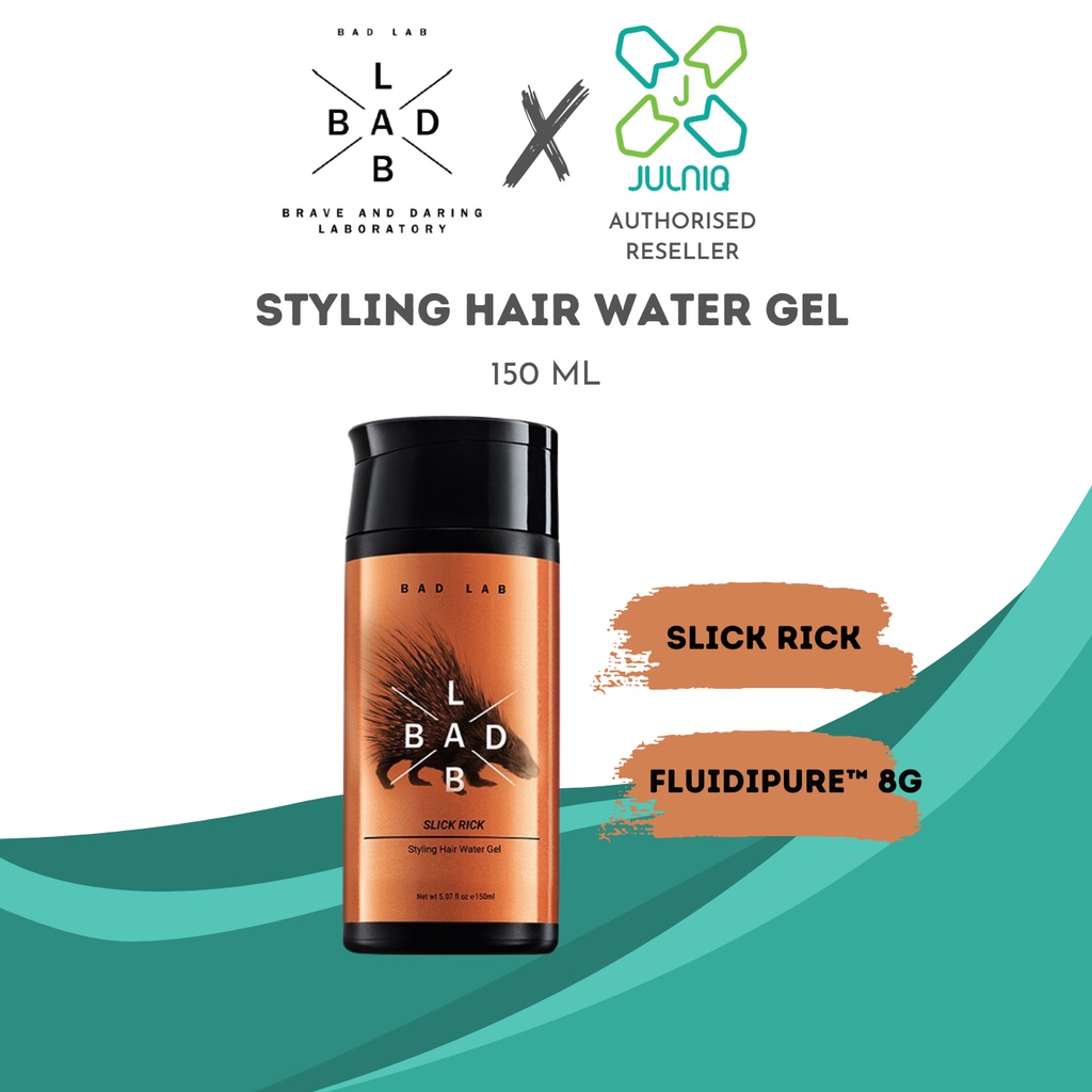 BAD LAB [SLICK RICK] Styling Hair Water Gel With Fluidipure™150ml ...