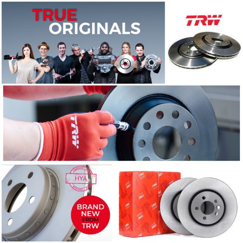 PERODUA MYVI FRONT TRW DISC BRAKE ROTOR DF4696 (1PAIR) | Shopee Malaysia