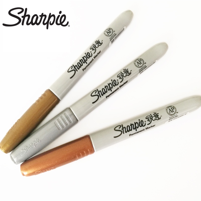1pcs Sharpie Metal Marker 39100 Oily Unfaded Signature Marker ...