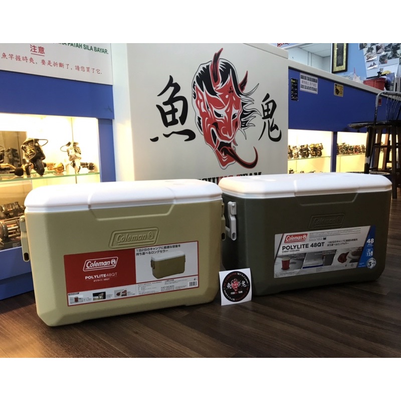 Cooler Box, Coleman Polylite Cooler Box 48QT (JDM) | Shopee Malaysia