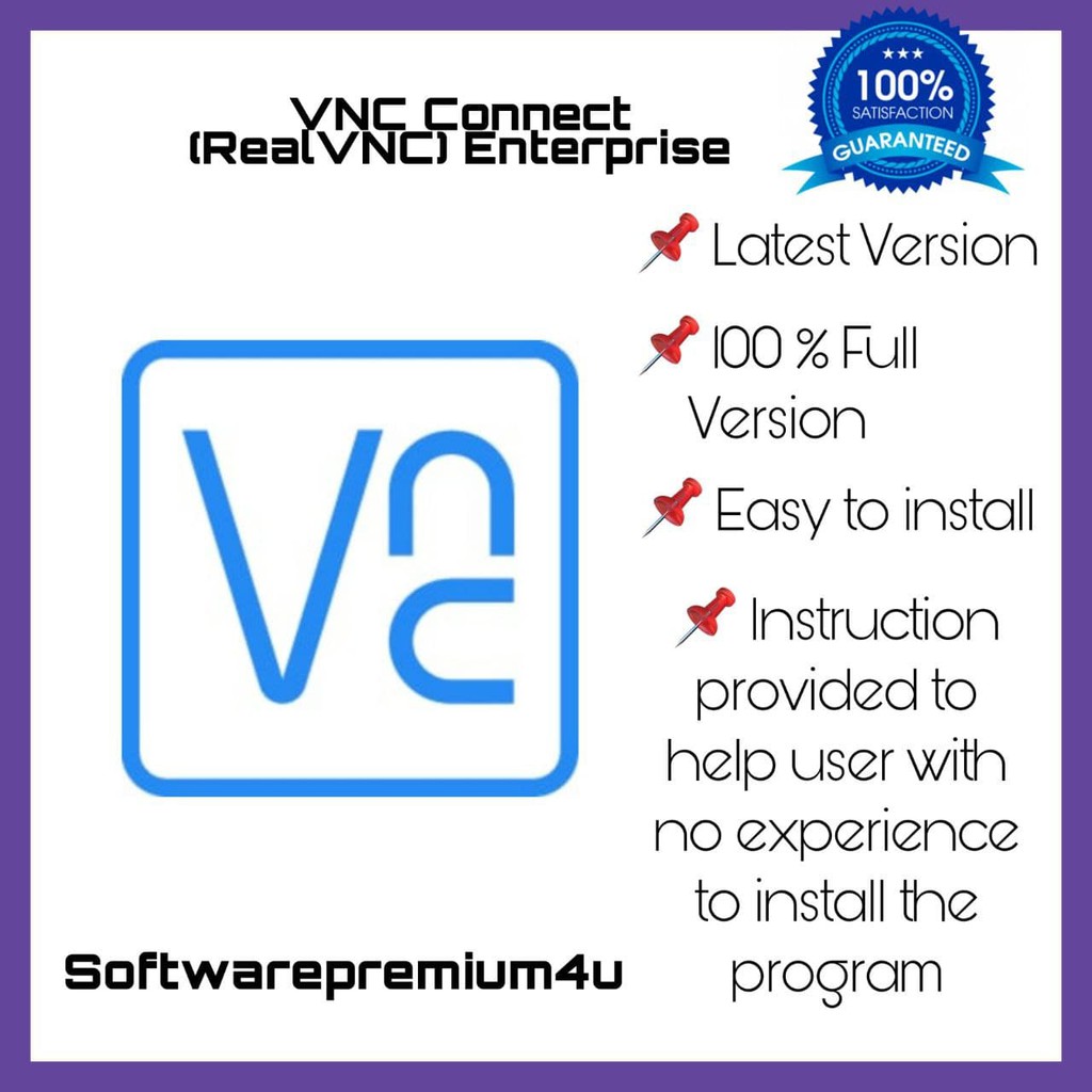 🔥【Win/Mac】🔥 VNC Connect (RealVNC) Enterprise 6.11 (2023) | Shopee Malaysia