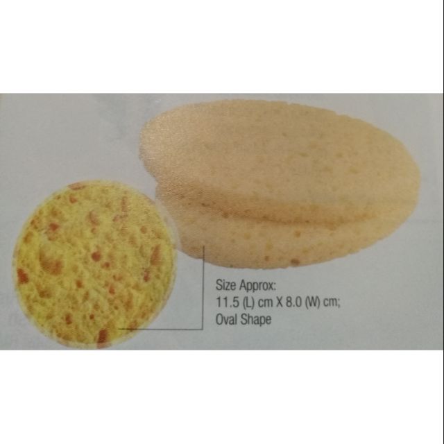 Cellulose facial cleansing sponge ( Cosway ) | Shopee Malaysia