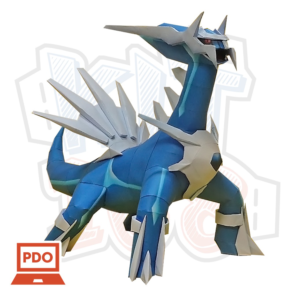 Pokemon Dialga Anime Paper Model | Shopee Malaysia