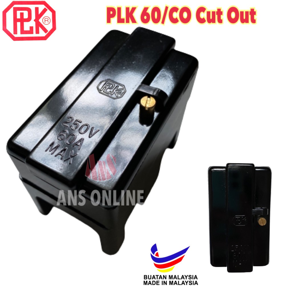 PLK 60A Cut Out Unit PLK 60/CO with Fuse / or without Fuse Option ...