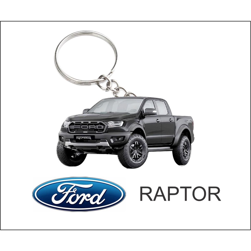 Ford Raptor black keychain 2d ranger raptor pickup | Shopee Malaysia