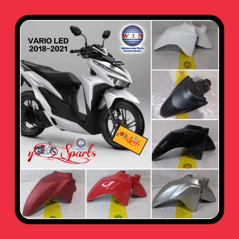 Vario LED 150 25 new front fender | Honda vario fender 2018 2019 2020 ...