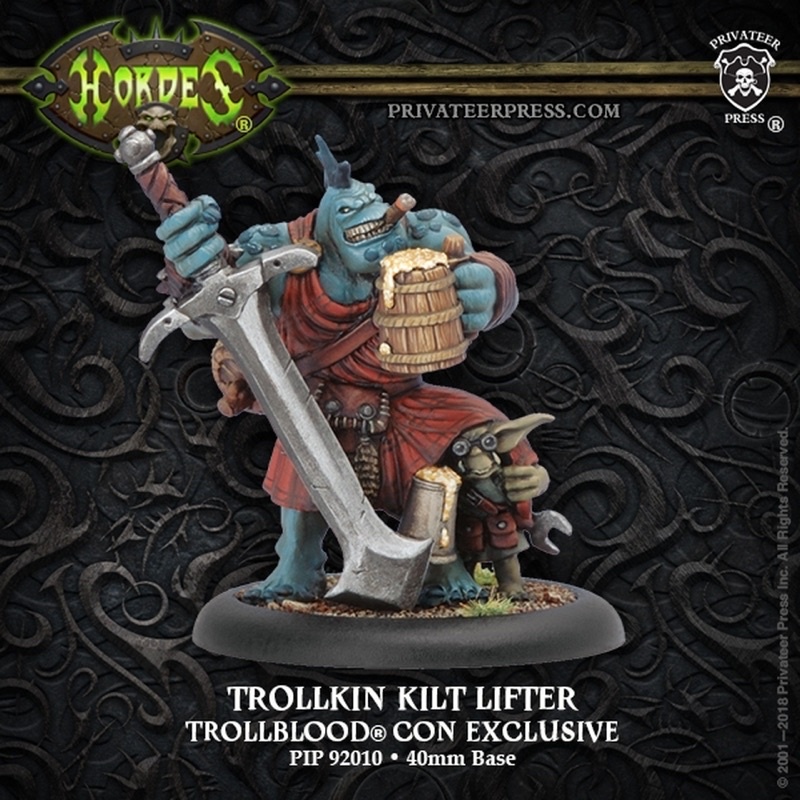 Hordes - Trollbloods - Trollkin Kilt Lifter (Convention Exclusive ...