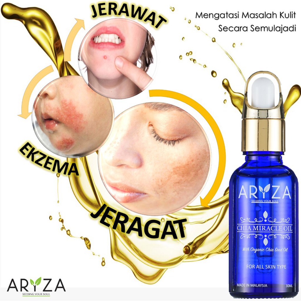 💥HOT💥 ARYZA CHIA SEED MIRACLE OIL 30ML | Shopee Malaysia