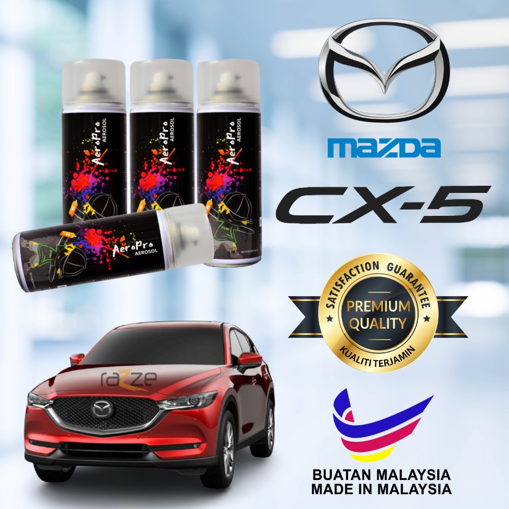 MAZDA CX5 - Aerosol Spray Paint Original Colour Touch Up– RAZZE (Choose ...