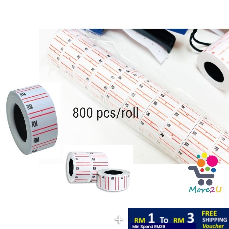 [800 pcs] Premium Quality Price Label Tag/ RM price Label Sticker ...