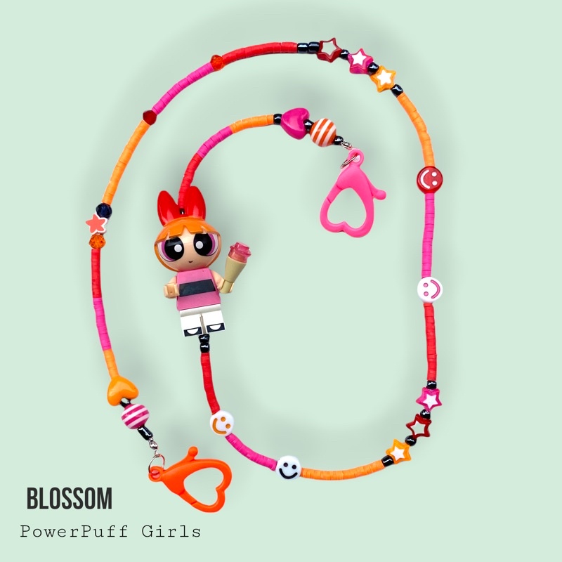 PowerPuff girls Mask chains - Blossom | Shopee Malaysia