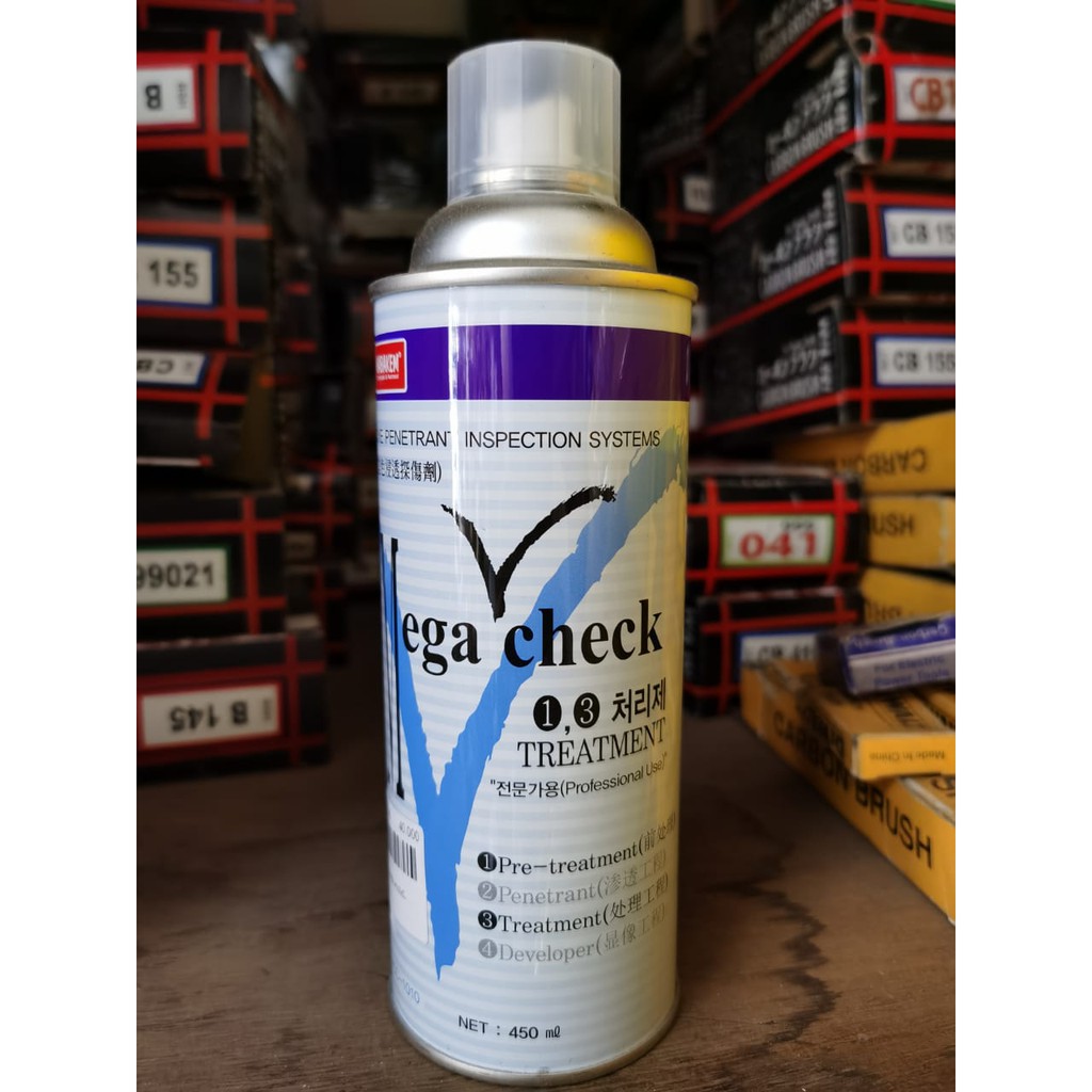 NABAKEM Mega Check Dye Penetrant 450ml-LEAK OR CRAKE DETACTOR | Shopee ...