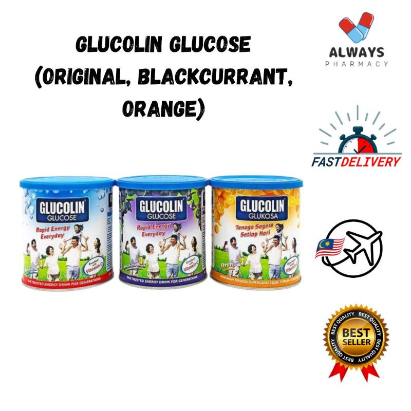 GLUCOLIN GLUCOSE RAPID ENERGY EVERYDAY 420G | Shopee Malaysia