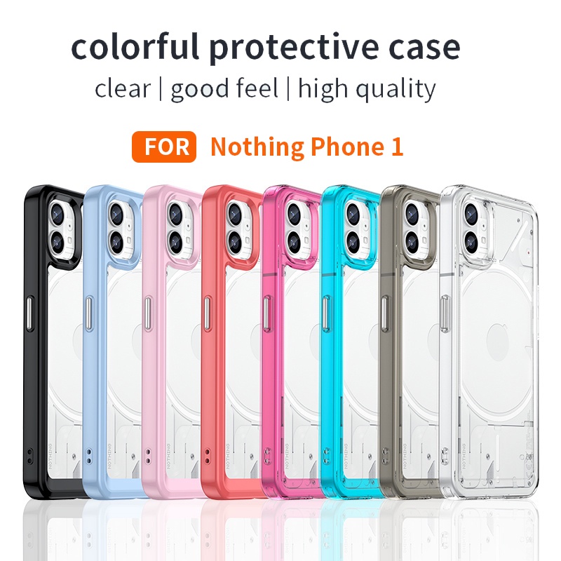 Colorful Protective Hard Phone Case for Nothing Phone 1 Back Cover ...