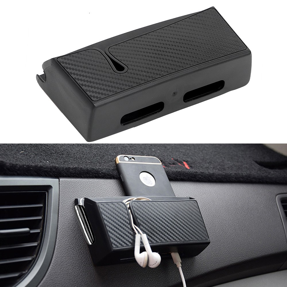1PCS Multifunction Car Organizer Vehicle Adhesive Storage Box Mobile ...