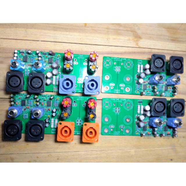 Pcb Kit Back Panel Amplifier Box CA series balance HIGH QUALITY BUILT ...