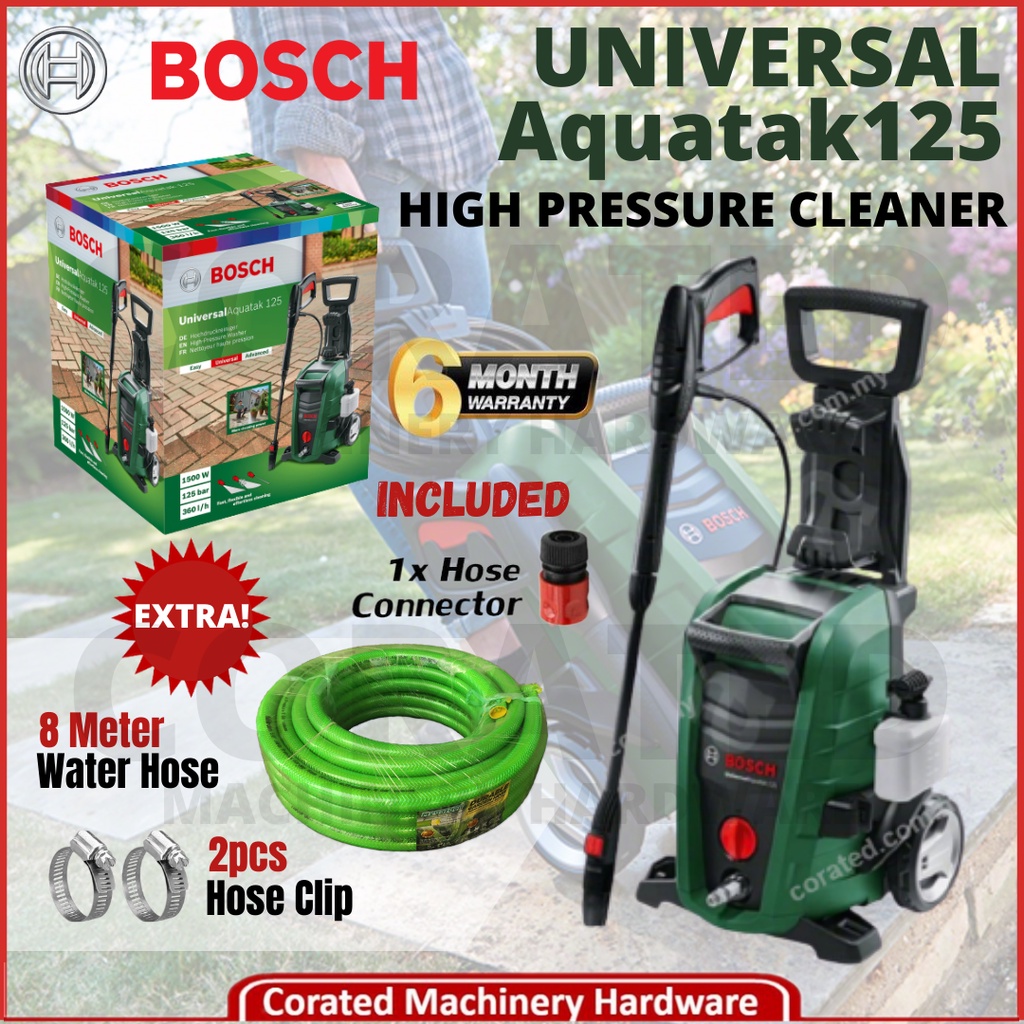 [CORATED] Bosch Universal Aquatak 125 (125bar) High Pressure Cleaner ...
