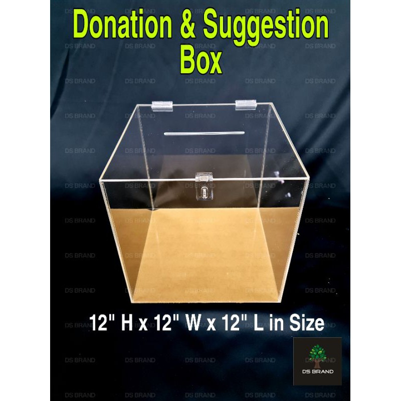 Peti Cadangan (300mm)/ Donation Box / Suggestion Box / Feedback Box ...