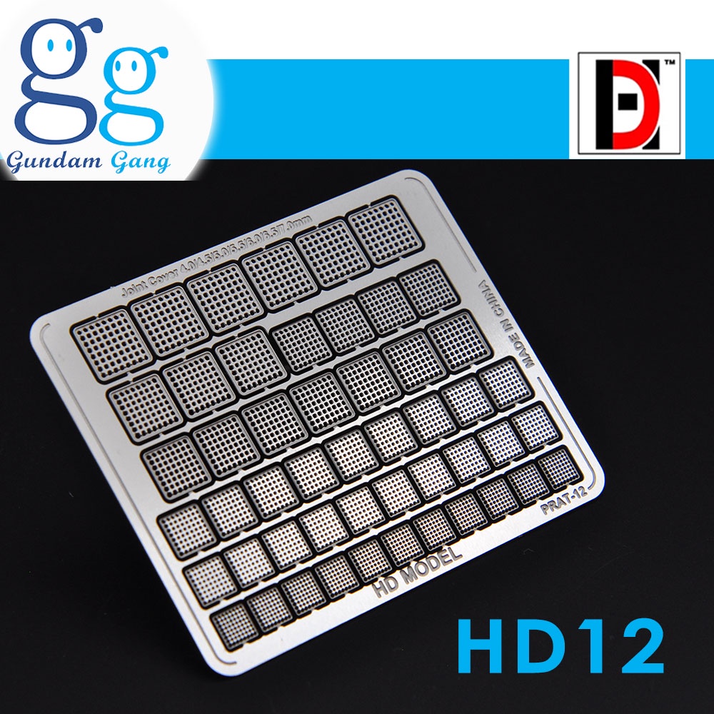 Metal Etching Upgrade Gunpla Accessories [Gundam Gang] | Shopee Malaysia