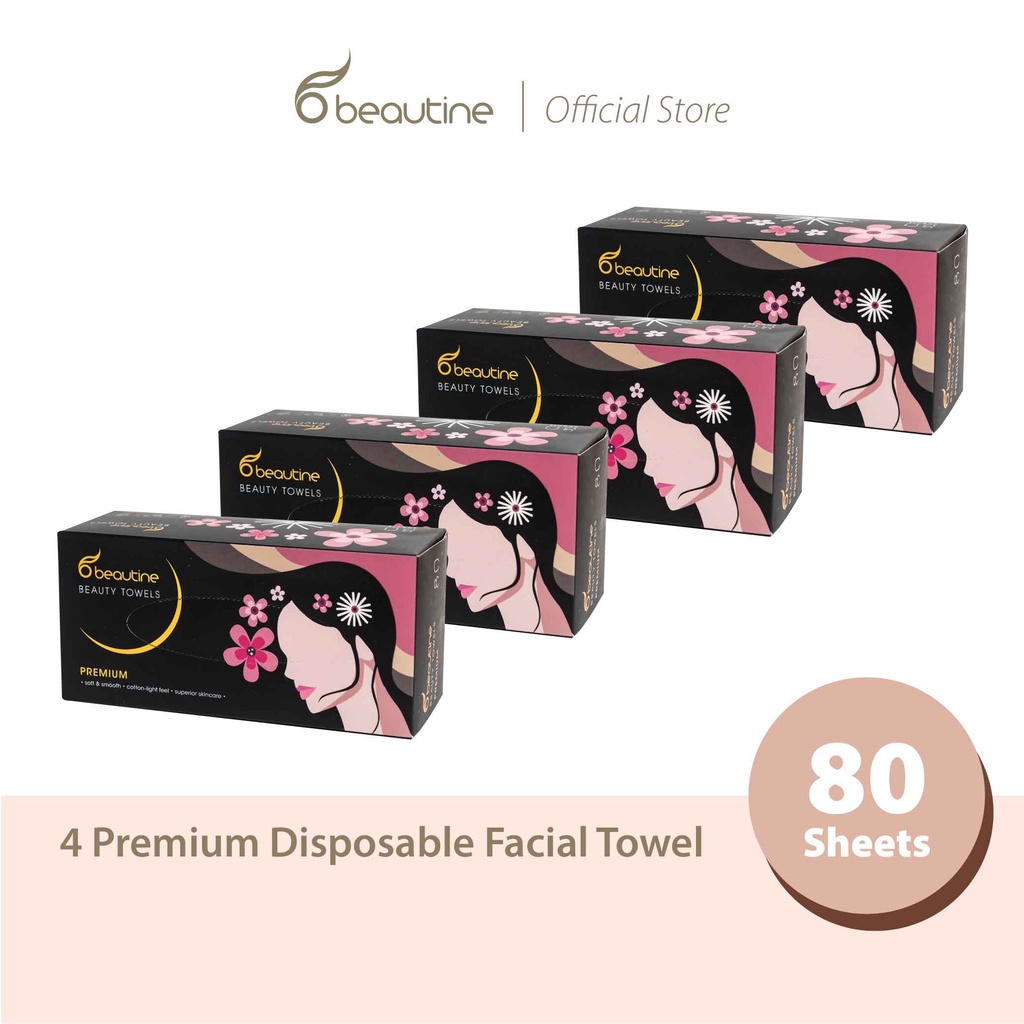 Beautine Premium Disposable Facial Towel | Shopee Malaysia